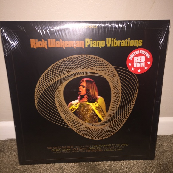 Media | Rick Wakeman Piano Vibrations Red Vinyl | Poshmark